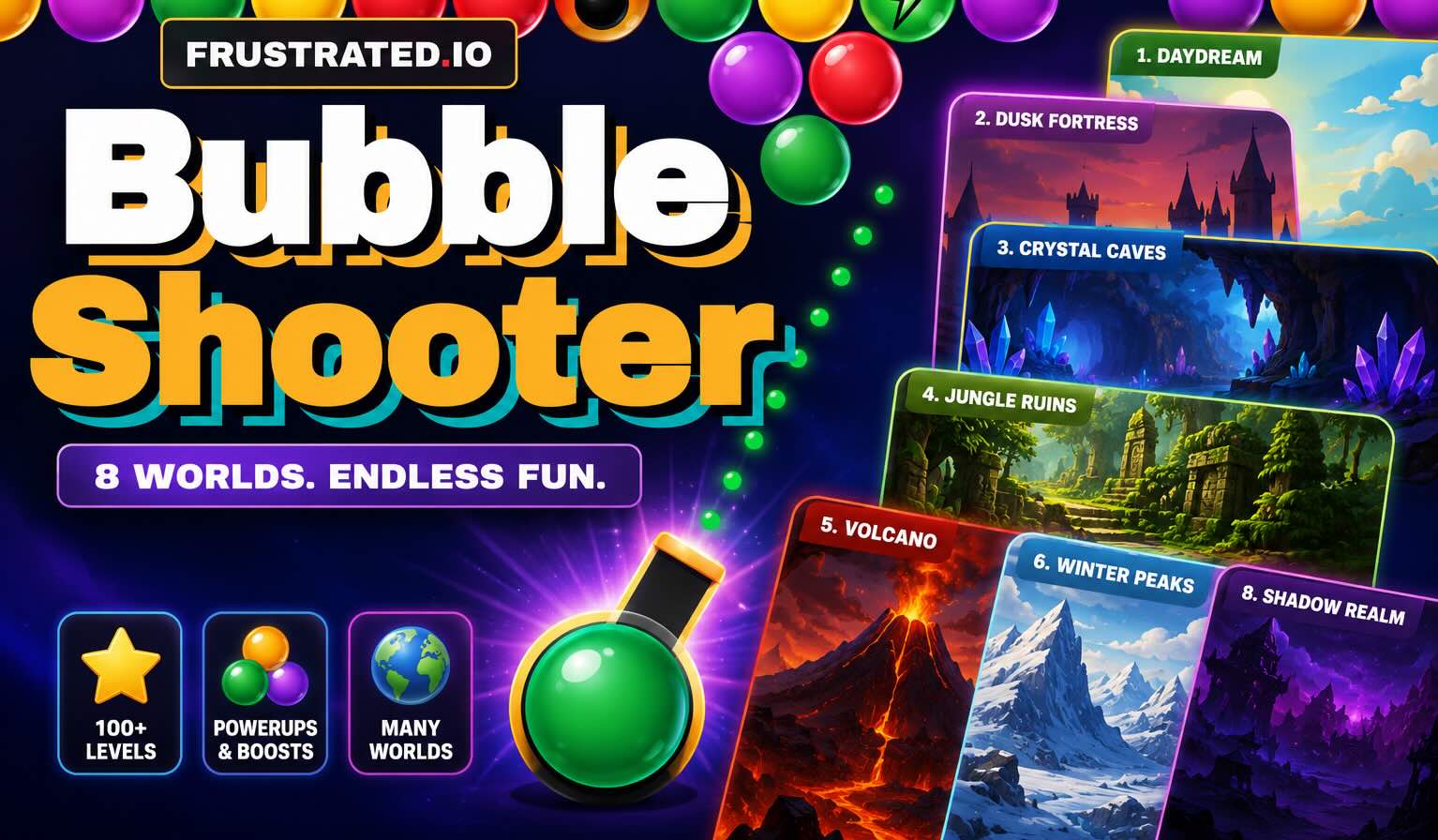 Bubble Shooter Update: Boss Bubbles, Harder Boards, New Combo System ...
